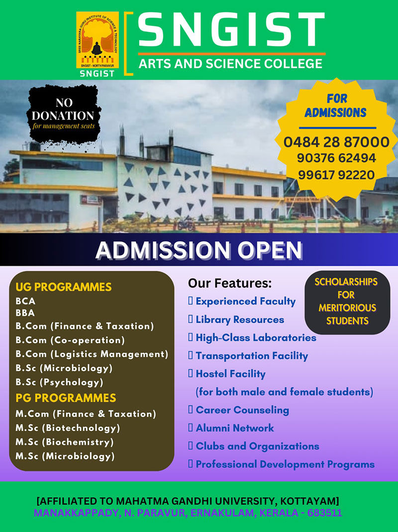 SNGIST - Sree Narayana Guru Institute of Science & Technology