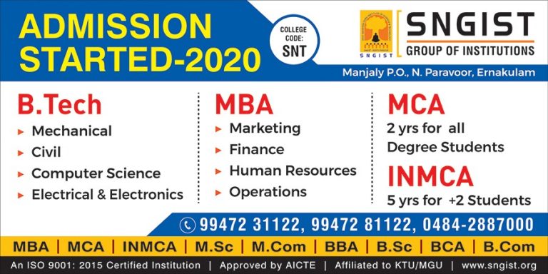 SNGIST - Sree Narayana Guru Institute of Science & Technology